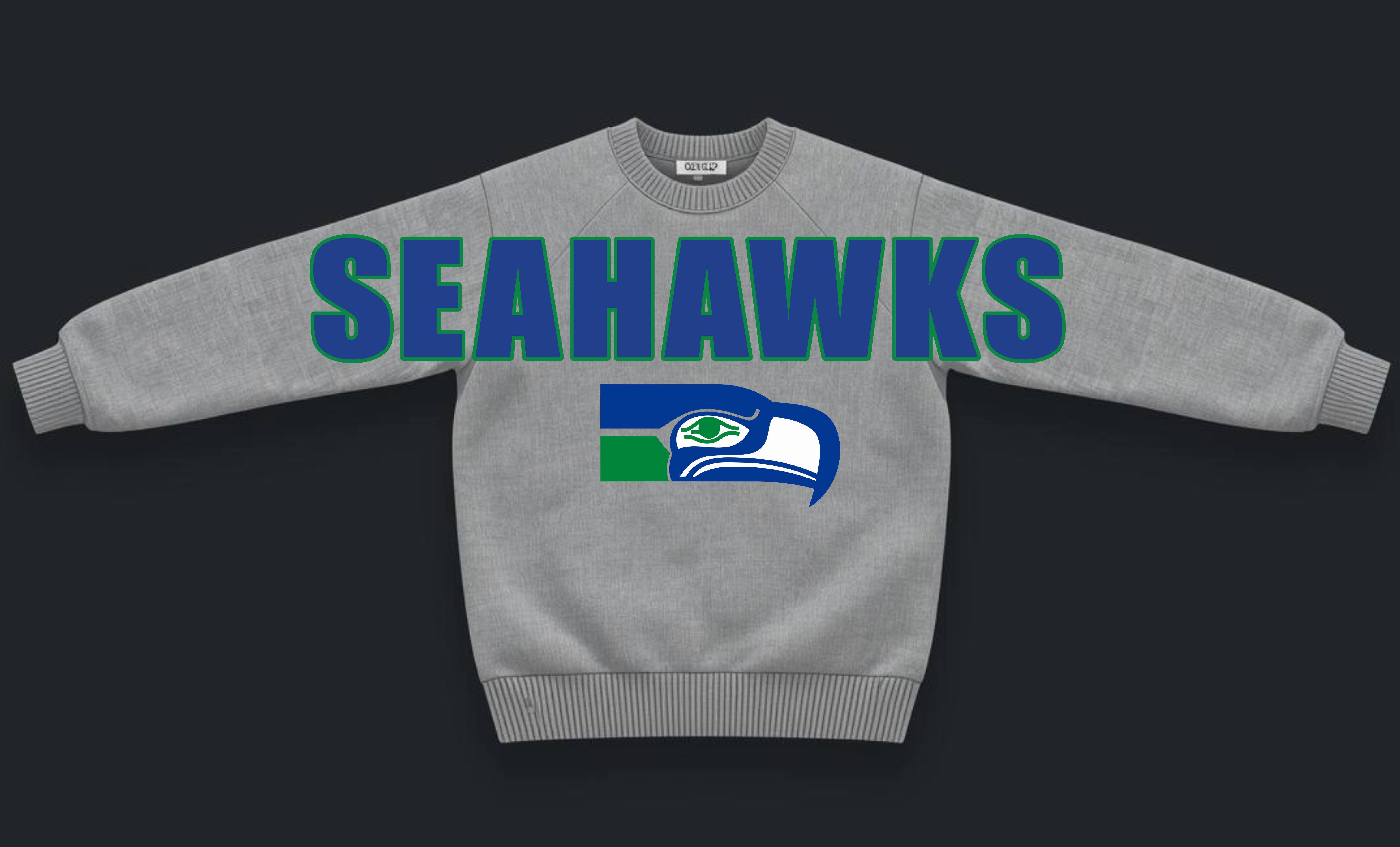 Hawks Crewneck Sweaters – Side Hustle Ink LLC